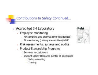 DuPont, Where Safety is a Condition of Employment | PDF