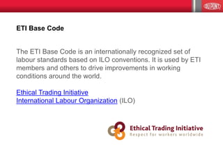 DuPont Nutrition & Health Sustainability Audits Pesentation | PPT