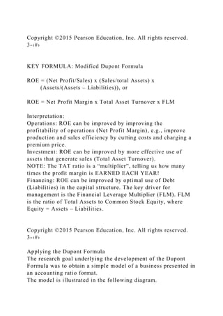 DuPont System of Business Financial AnalysisThe DuPont system .docx