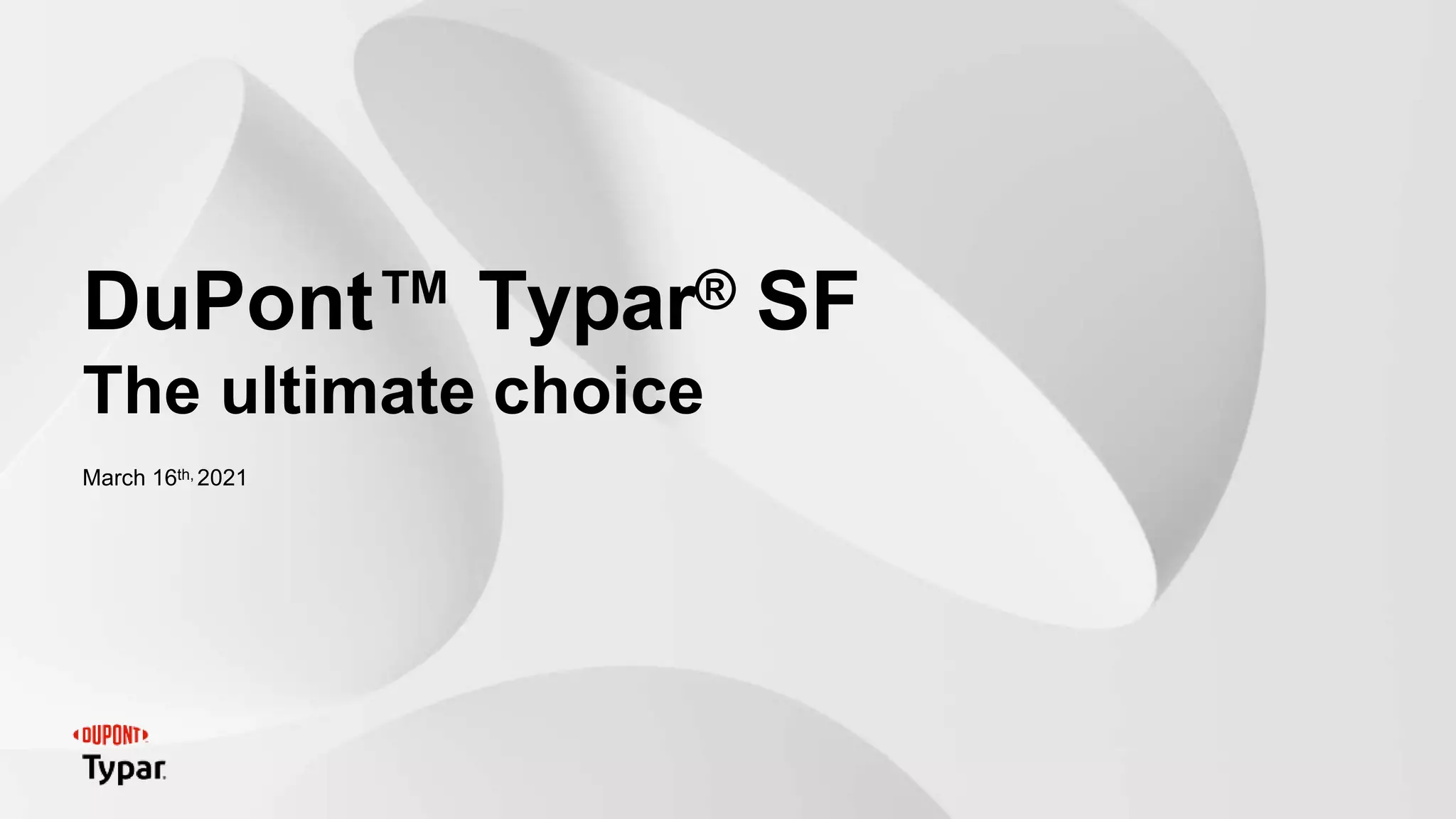 DuPont Typar SF Geotextile | PPTX