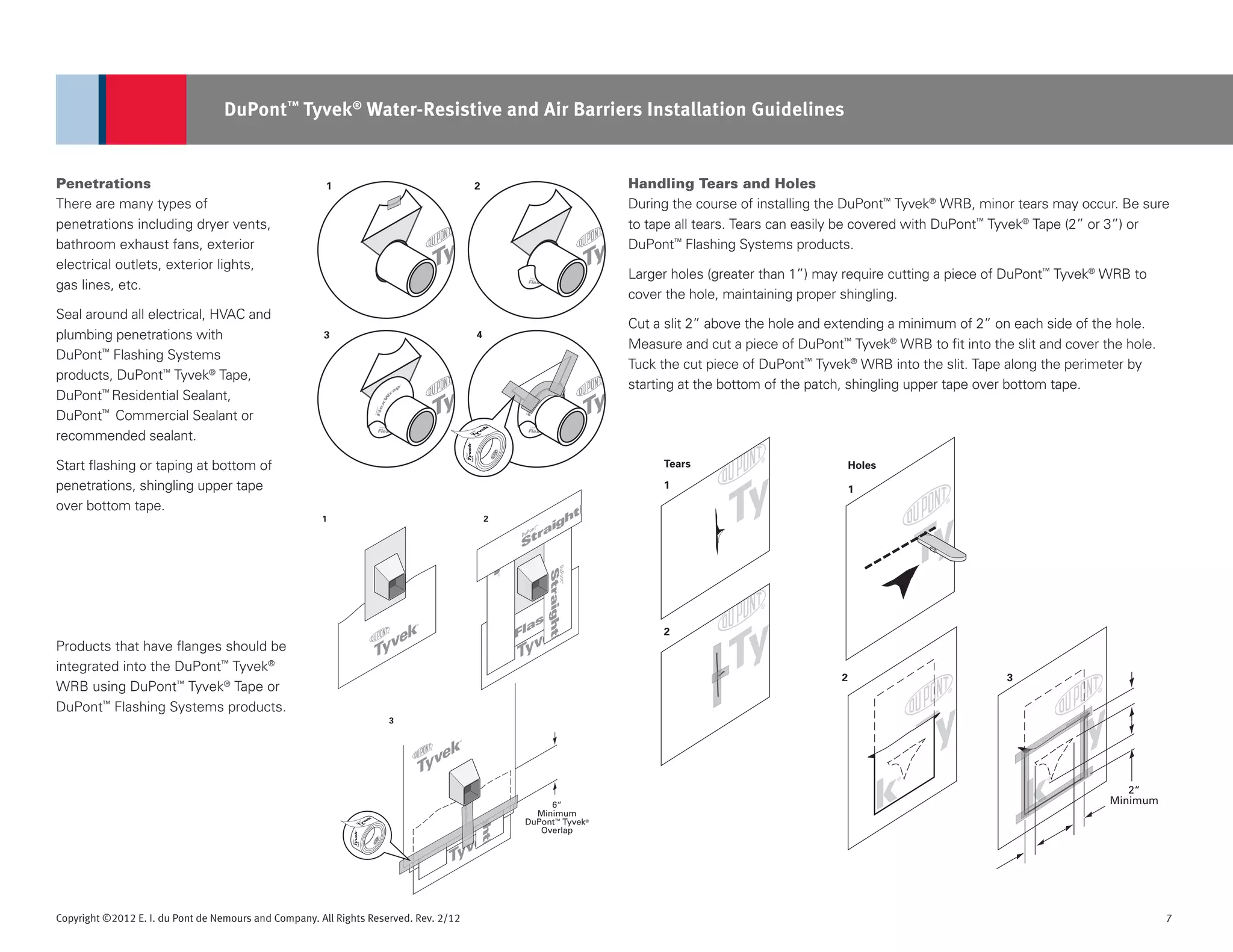 Dupont Tyvek Installation Guide | PDF