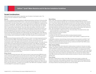 Dupont Tyvek Installation Guide | PDF
