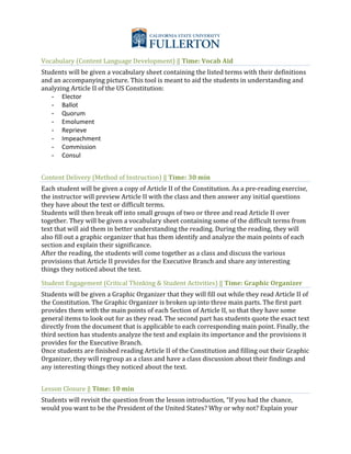 Dup reading lesson plan | PDF