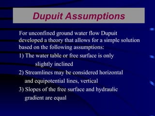 Dupuit_Forchheimer_Unconfined_Aquifer_Recharge_Presentation.ppt