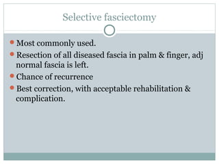 Dupuyterene contracture | PPT