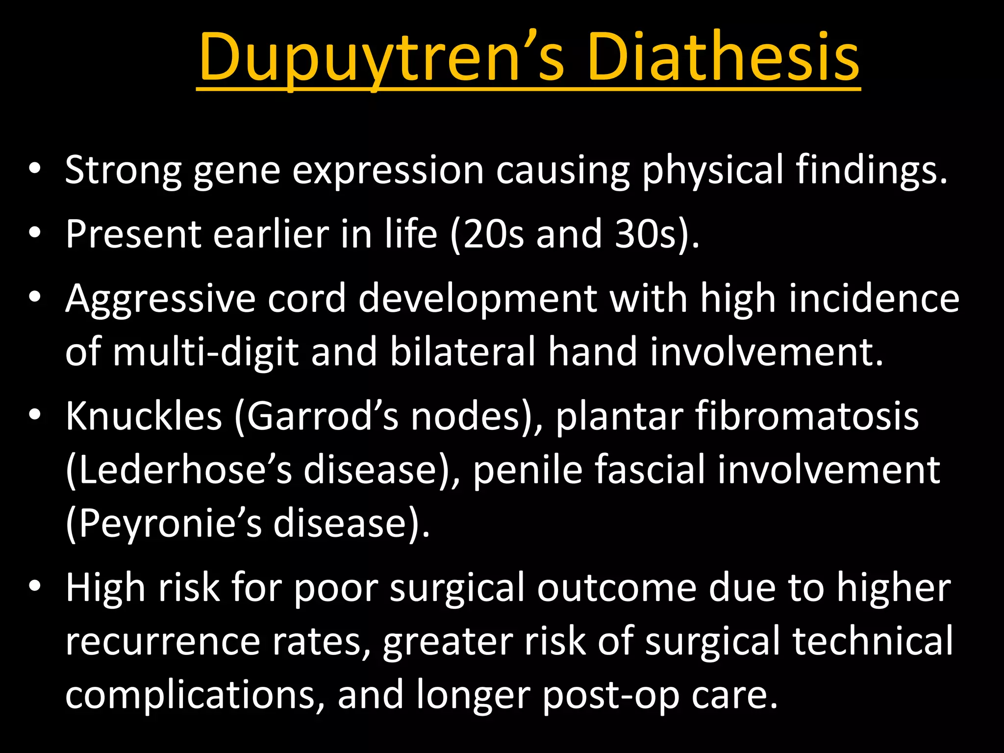 Dupuytrens Contracture | PPTX