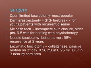 Dupuytrens disease | PPT