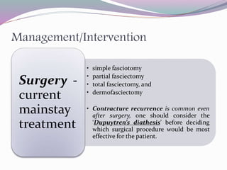 Dupuytrens contracture | PPTX