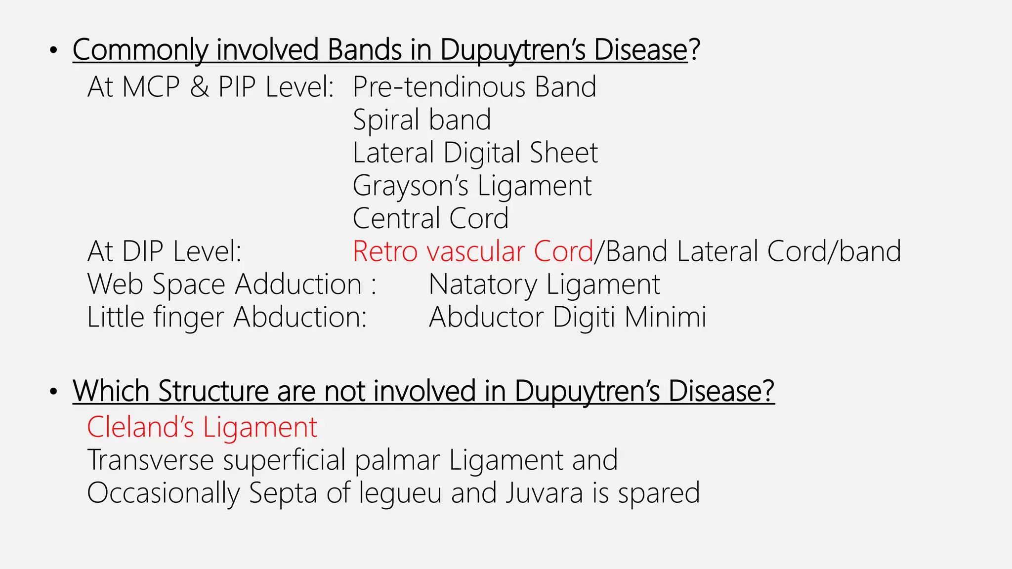 Dupuytren's contracture Plastiquest | PPT