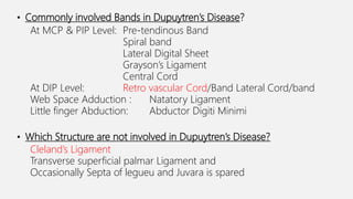 Dupuytren's contracture Plastiquest | PPTX