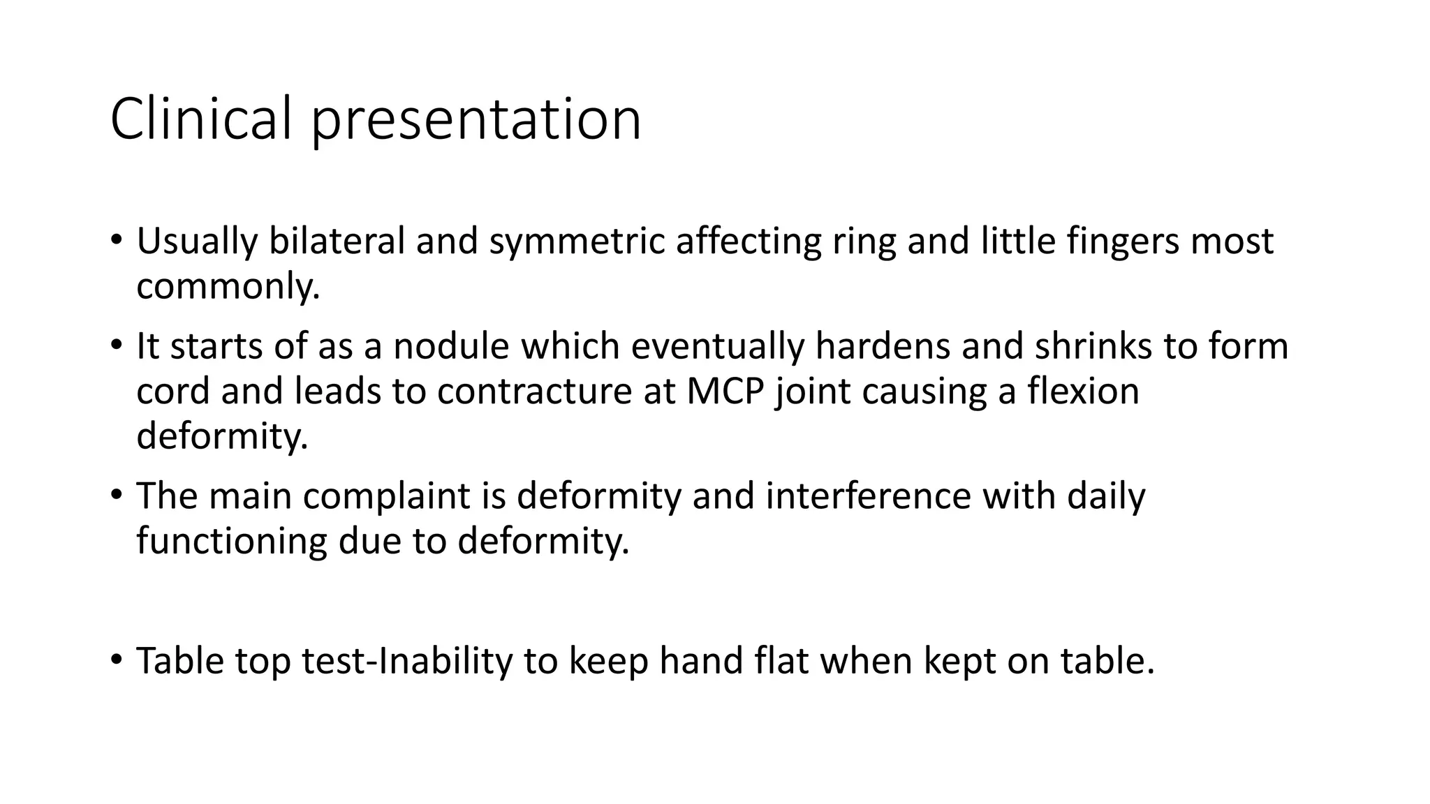 Dupuytrens contracture | PPTX