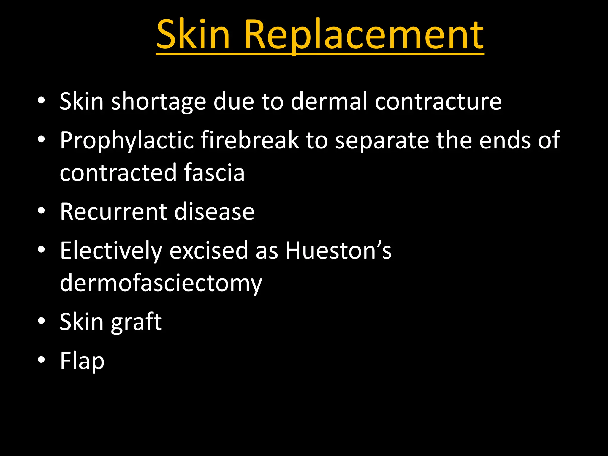 dupuytrens contracture and its intervention | PPTX