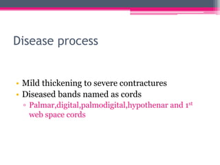 Dupuytren's disease | PPTX