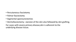Dupuytrens disease | PPTX