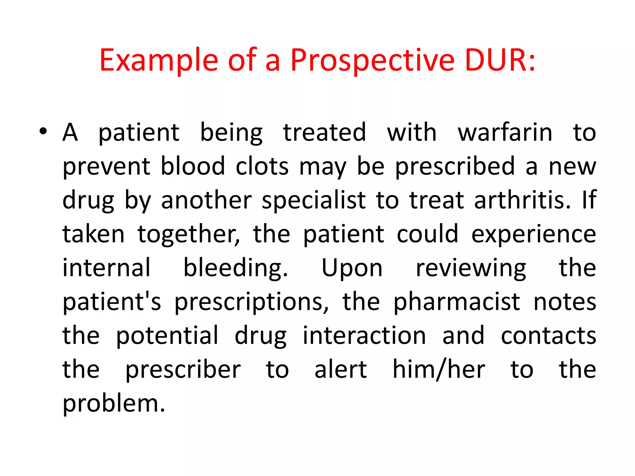 Drug Utilization review | PPTX