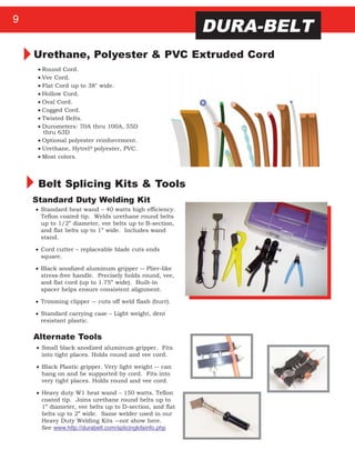 Dura belt brochure-2012 | PDF