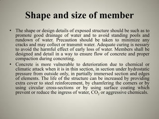 Durability and Permeability of Concrete | PDF