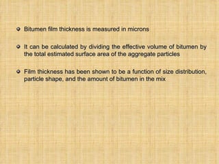 Durability of bituminous mix ce 463 | PPT