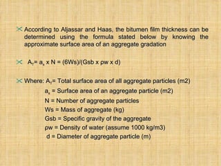 Durability of bituminous mix ce 463 | PPT