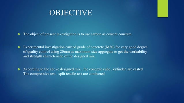 DURABILITY STUDY OF CORBON BLACK POWDER ADDED CONCRETE.pptx
