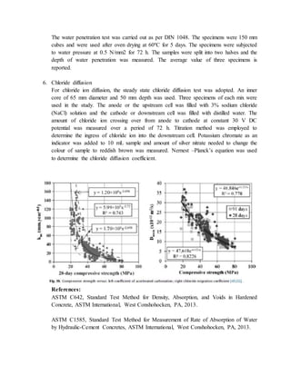 Durability test on concrete | DOCX
