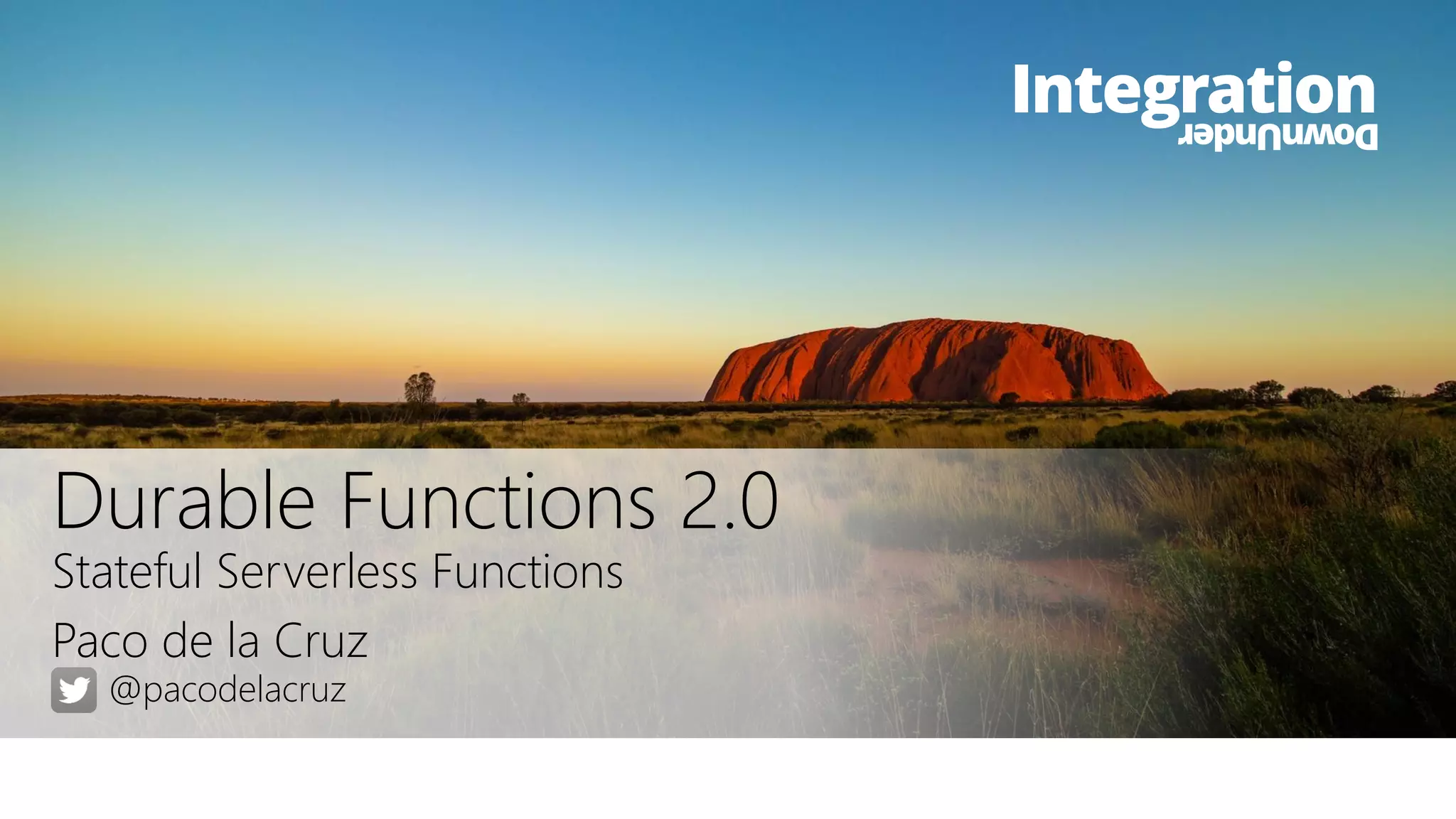 Durable functions 2.0 (2019-10-10) | PDF