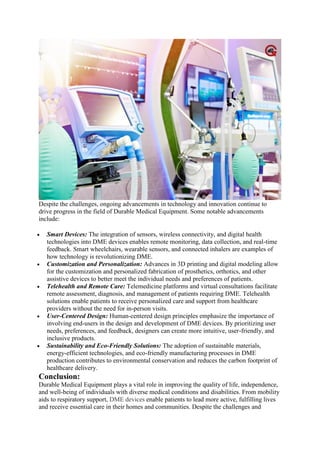 Durable Medical Equipment: Types, Applications and Advancements | GQ ...