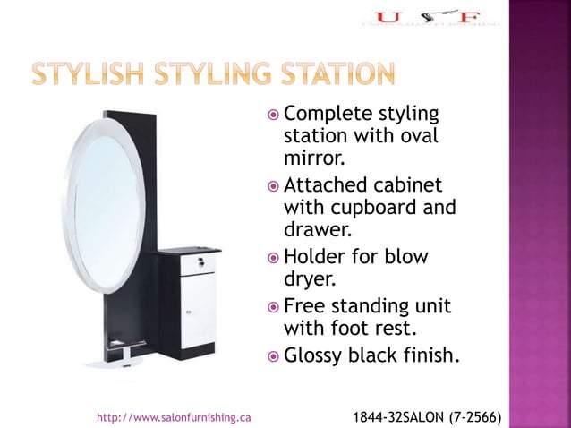 Durable styling stations to enhance your salon! | PPT