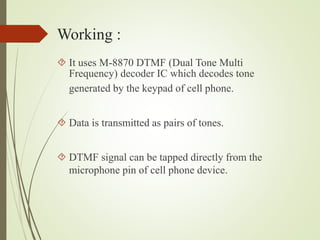 Home automation using android mobiles | PPTX