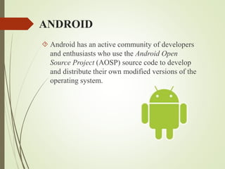 Home automation using android mobiles | PPTX | Technology & Computing