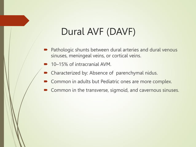 Sigmoid sinus Dural Arterio-Venous Fistula a Case Presentation .pptx ...