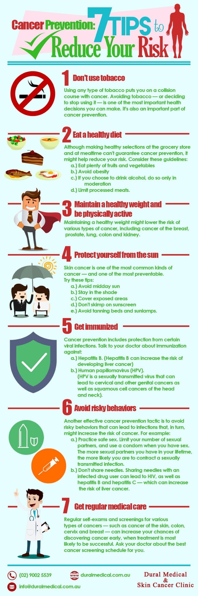 Cancer Prevention: 7 Tips to Reduce Your Risk | PDF