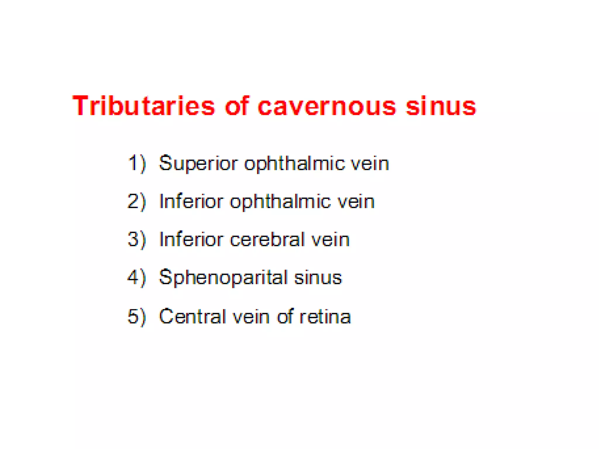 Dural venous sinuses | PDF