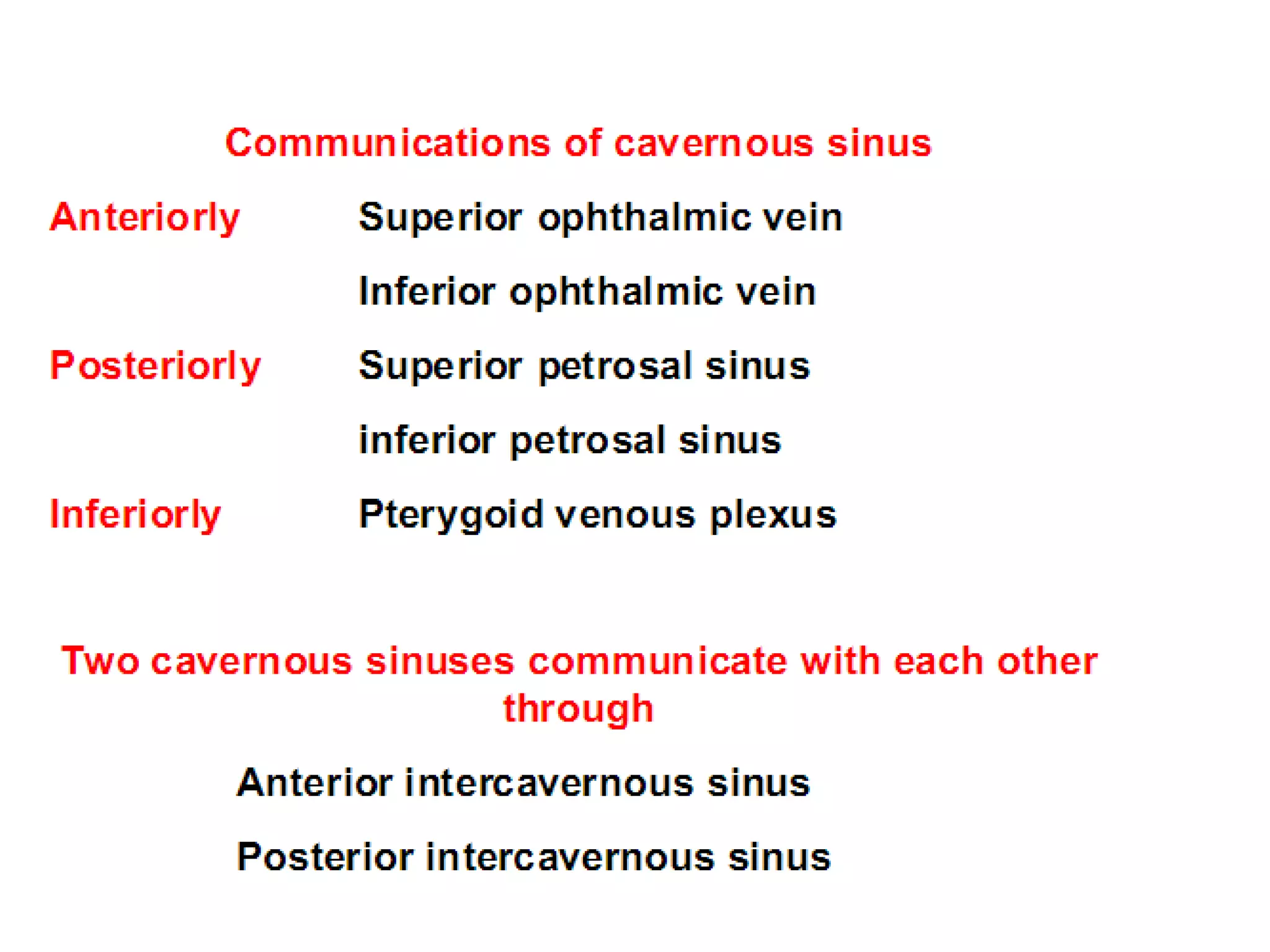 Dural venous sinuses | PDF