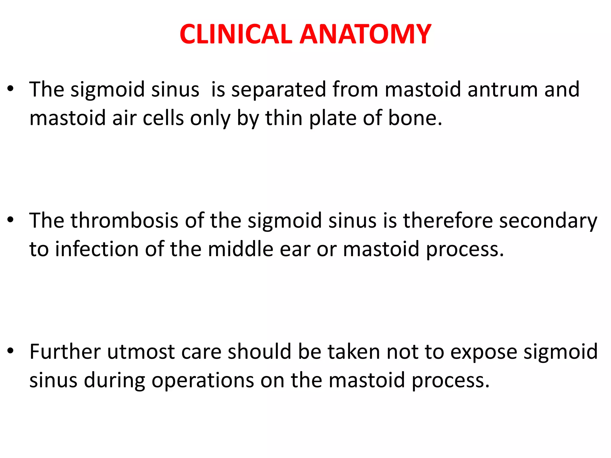 DURAL VENOUS SINUSES WITH CLINICAL ANATOMY 2021 | PPTX