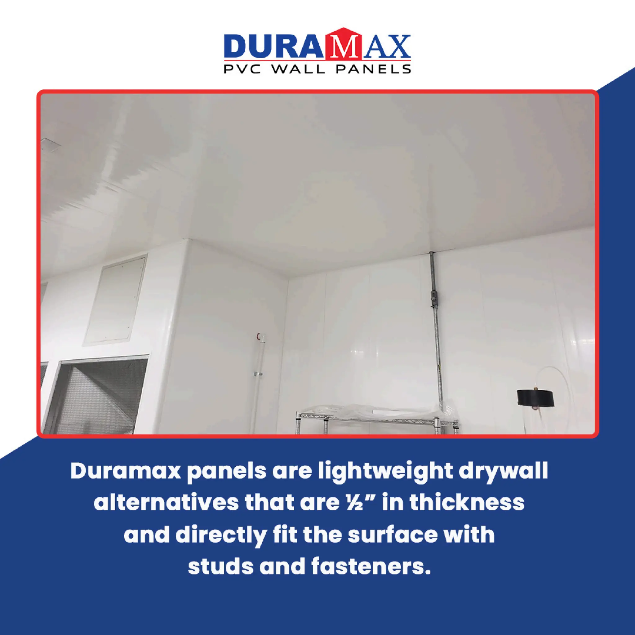 Duramax PVC panels are lightweight drywall alternatives | PDF