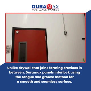 Duramax PVC panels are lightweight drywall alternatives | PDF