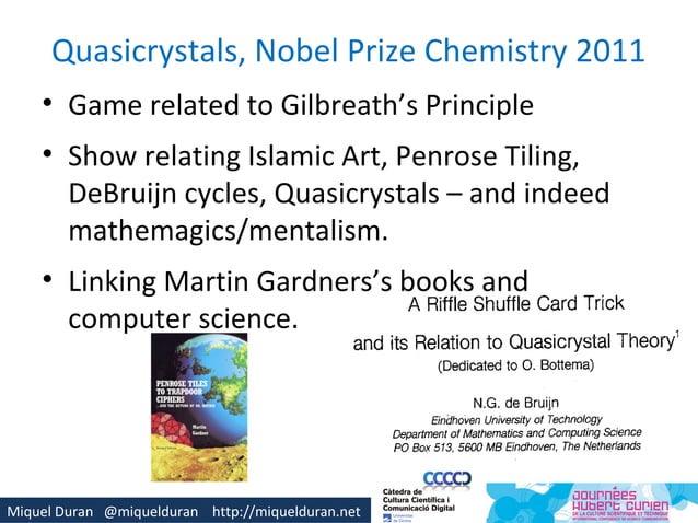 IYC2011: Magic, a catalyst for Science awareness | PPT