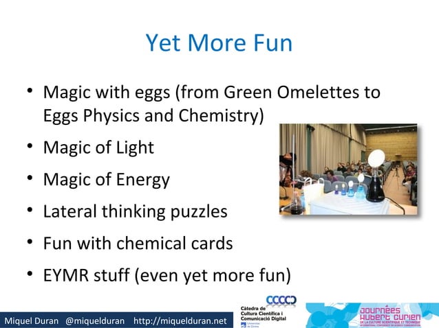 IYC2011: Magic, a catalyst for Science awareness | PPT
