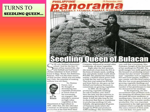 Duran Farm: The Vegetable Paradise of Bulacan | PDF