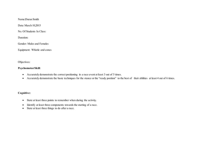 Physical Education PE IA CAPE | DOCX