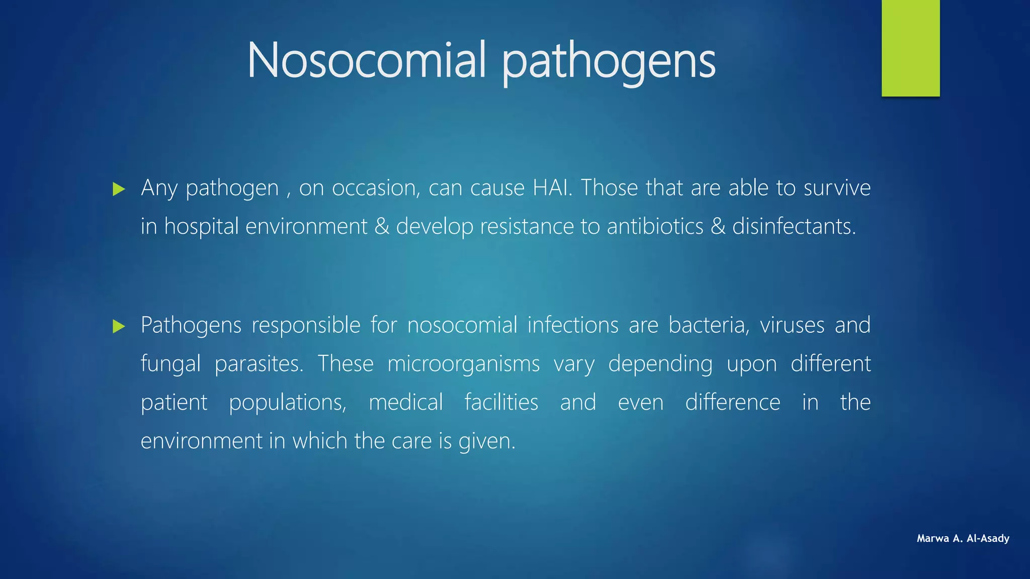 Nosocomial infection | PPT