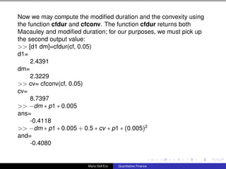 Duration and Convexity | PDF