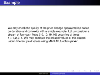 Duration and Convexity | PDF