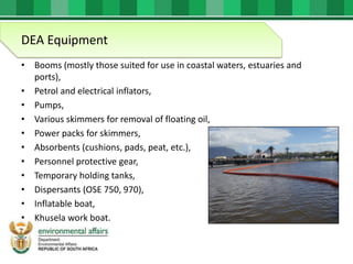 Environmental Affairs Forum - Current and future of oil spill response ...
