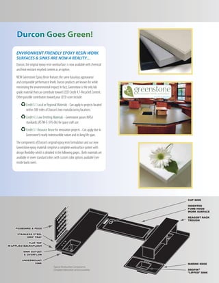 Durcon Laboratory Tops Catalog (2009) | PDF