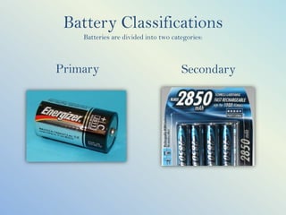 Consumer Battery Technology | PPTX