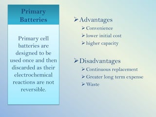 Consumer Battery Technology | PPTX