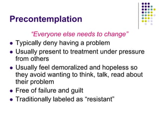 Enhancing Motivation to Change | PPT