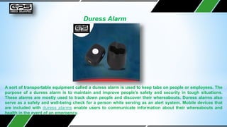 Duress Alarms | PPTX
